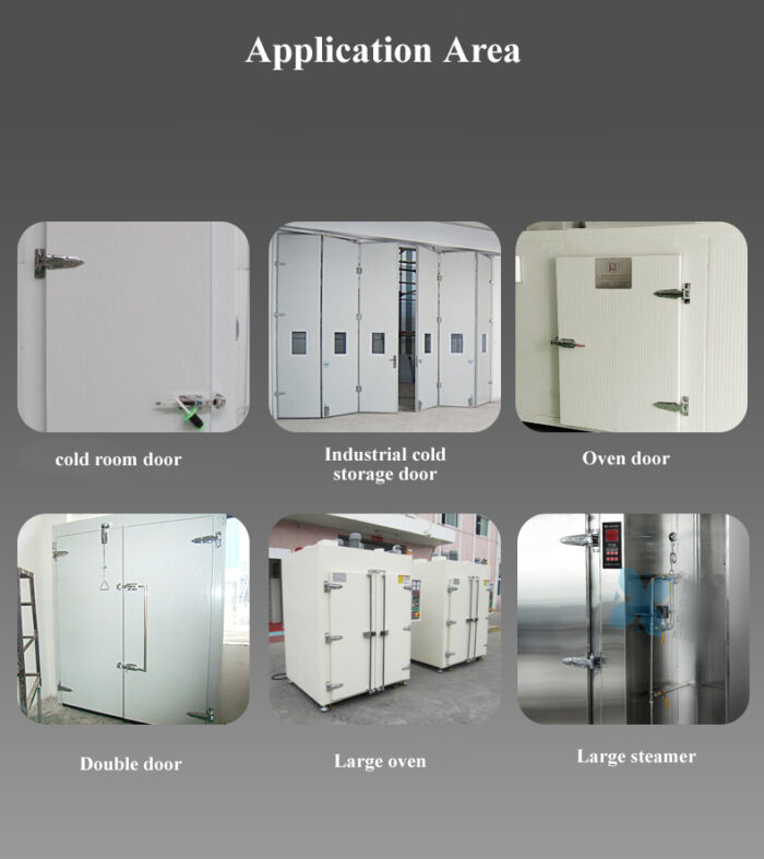 FREEZER /COOLROOM Door-KIT -LOCKABLE DH036 LATCH/3X 1460 HINGES/8M ...